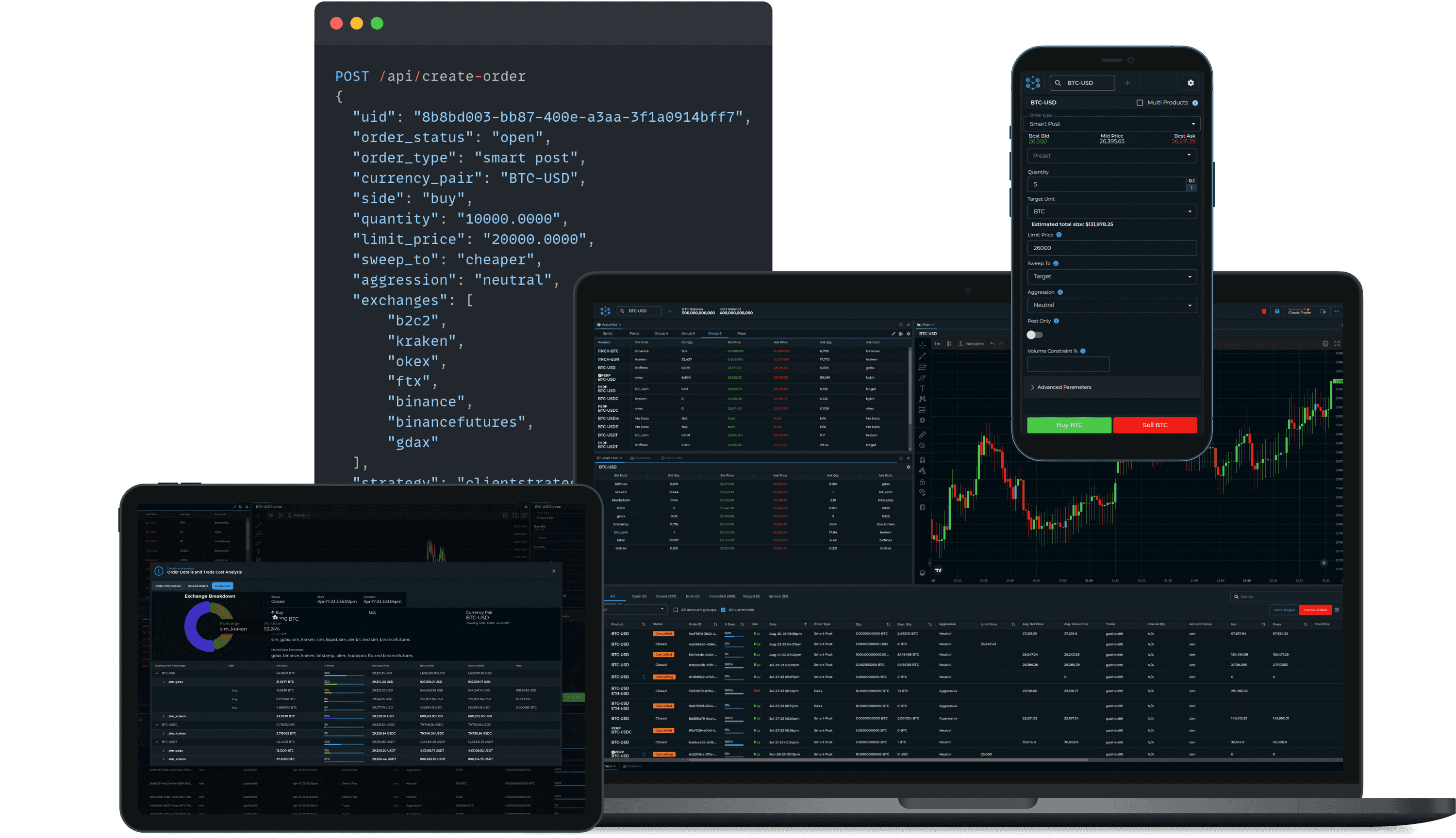 CoinRoutes - Advanced algorithmic crypto trading platform.